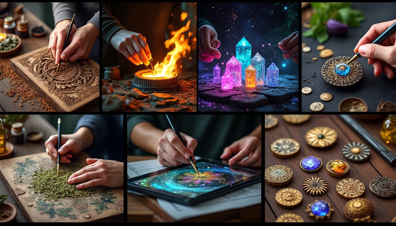 Talismans Magiques 🪄 : 6 Façons Uniques de les Créer Soi-même