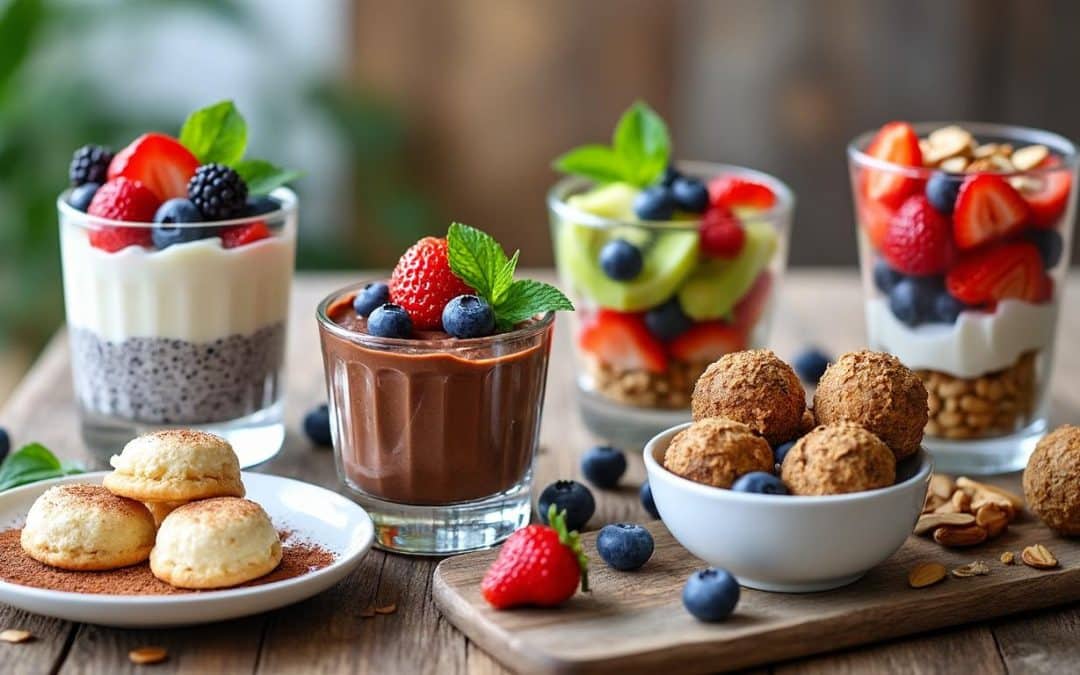 Desserts IG Bas Sans Cuisson 🍫 Faciles et Gourmands